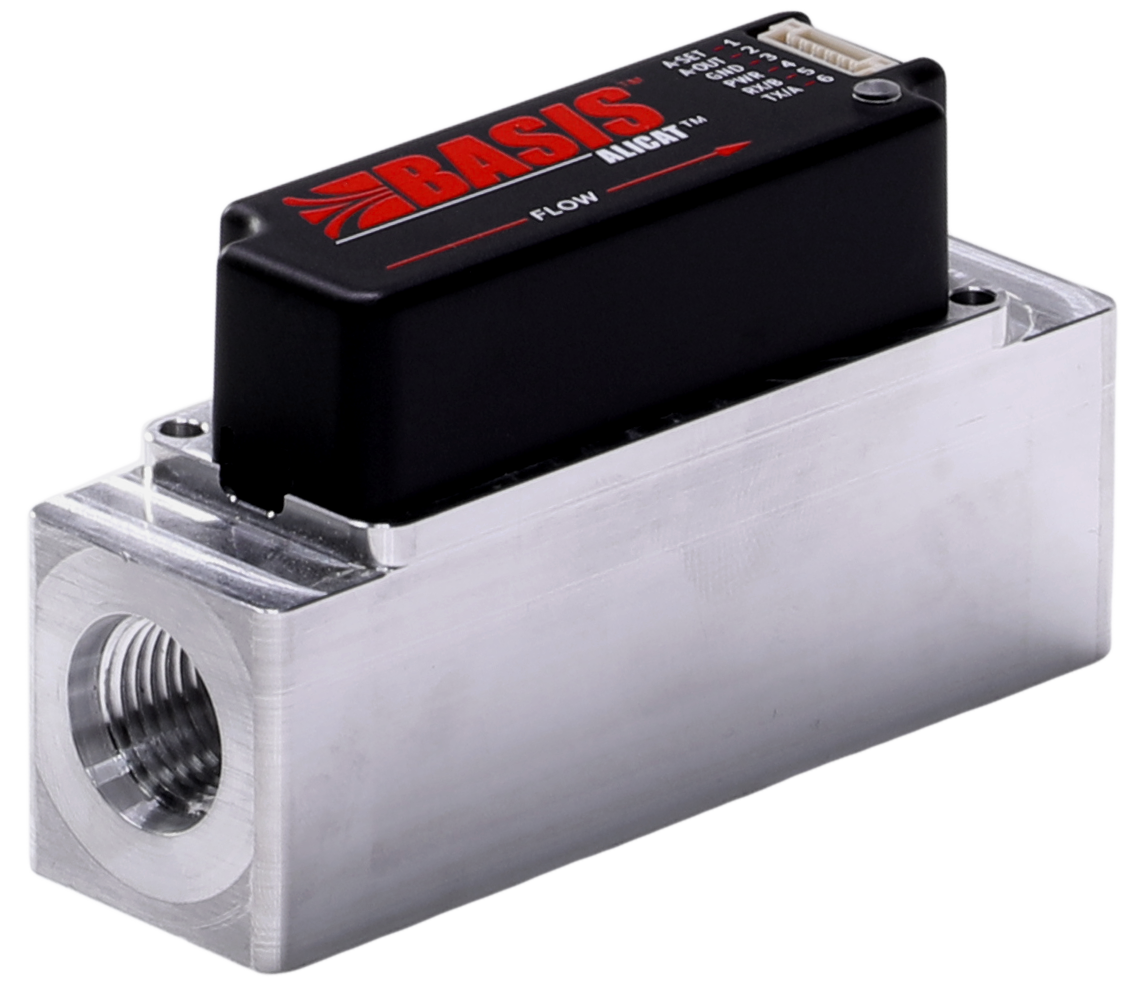 5 SLPM BASIS Thermal Mass Flow Meter – Alicat Scientific